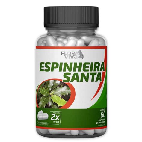 60 Caps Espinheira Santa Puro 500mg Shopee Brasil