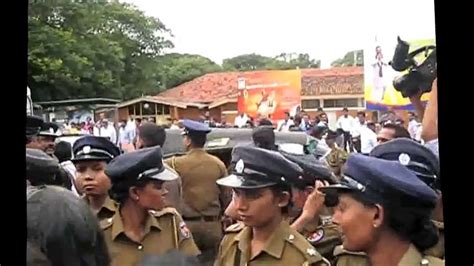 Part 1 Protest Against Hudson Samarasinghe Chairman Slbc 2012