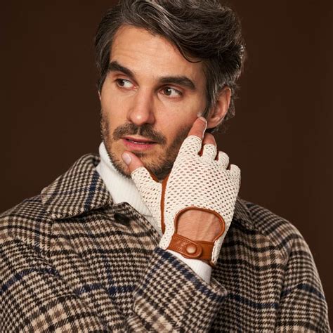 Fingerless Leather Gloves Men Leather Gloves Online®