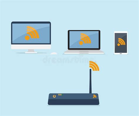 Wifi Device 3d Icon Stock Illustration Illustration Of Minimal 359291891