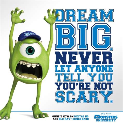 Monsters University Mike Wazowski Quotes Monsters University Quotes