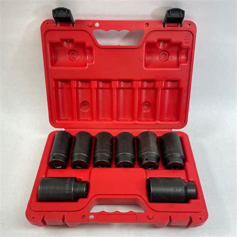 Mac Tools 8 Pc Fwd Axle Nut Socket Set As4548 Shop Tool Swapper