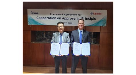 Valmax Technology Signs Mou With Abs Classification For Eco Friendly Fuel Supply Systems And