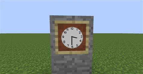 Minecraft Clock