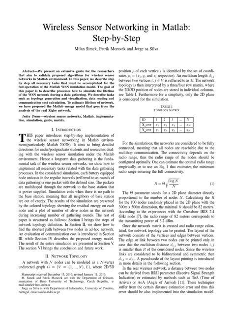 wireless sensor networking in matlab step by step pdf transmission control protocol