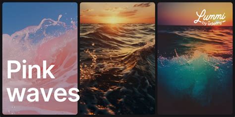Pink Waves Images — Free Hd Download On Lummi