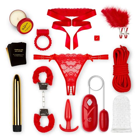 Best Selling Gay Loveboxxx Sexy Surprise Egg Sex Toy Kit Red Prowler