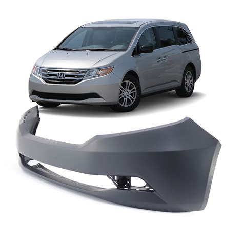 Primed Front Bumper Cover Fascia For 2011 2013 Honda Odyssey Van Ex Lx