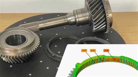 3d Scanning Gearbox Parts And Synchro Analysis