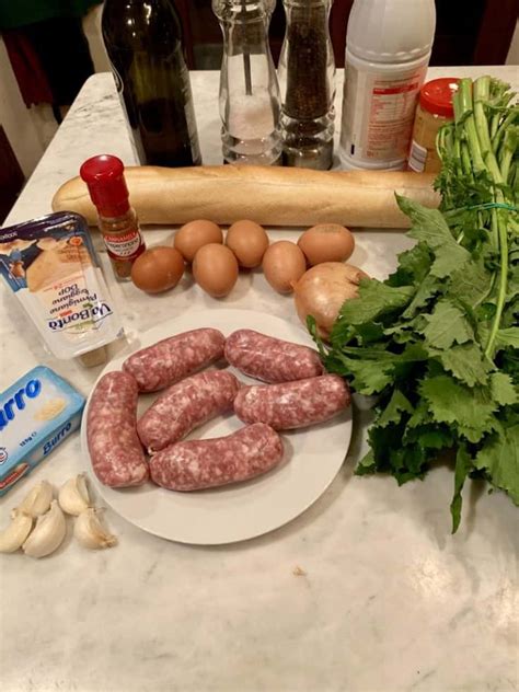 Italian Sausage Rapini Bread Bake Travel Food Cool