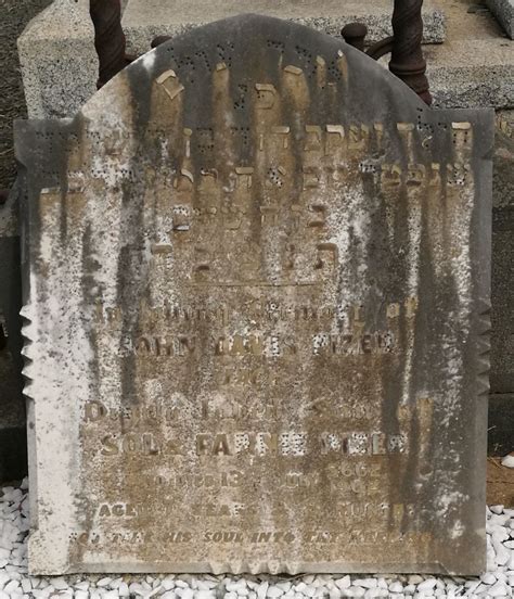 John Davis Jack Pizer 1894 1902 Find A Grave Memorial