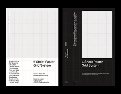 Poster Grid System Projects Photos Videos Logos Illustrations And