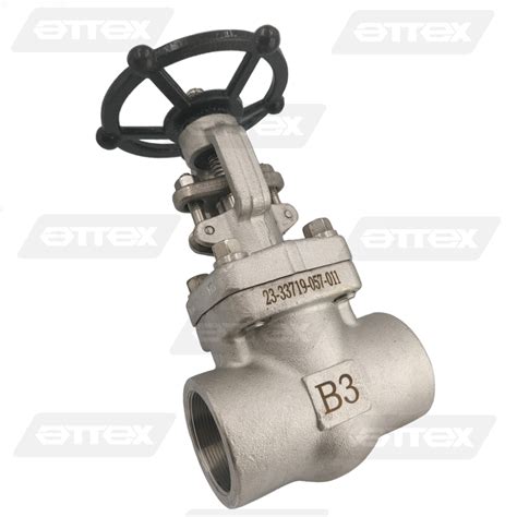 Valvulas Compuerta Vastago Ascendente Marca B3 Valve Astm A 182 F316l