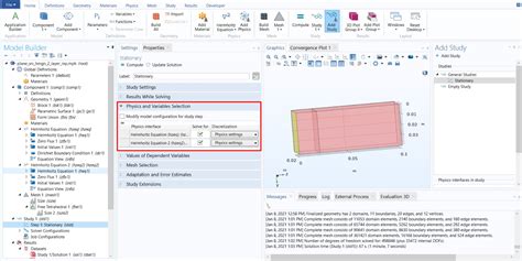 Solving Helmholtz Equation In 2 Domains