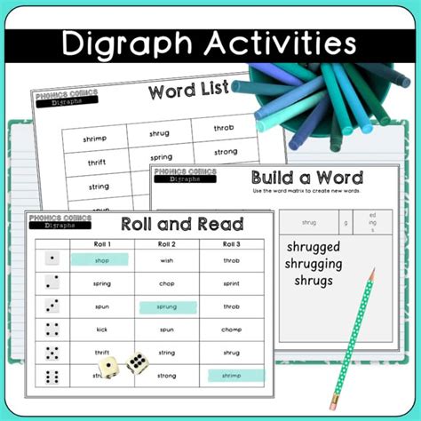 3rd And 4th Grade Decodable Readers Comic Book With Digraphs Fluency Passage