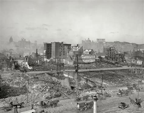 20 Vintage Photos Of The Great 1906 San Francisco Earthquake The Scroller
