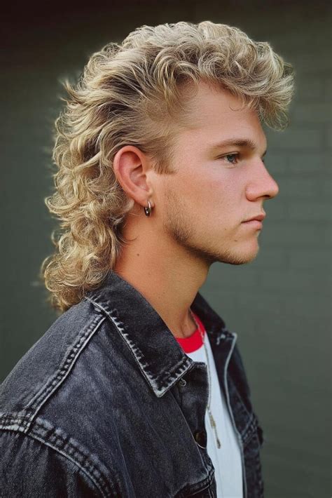 20 Blonde Mullet Variations For Mens Summer Look