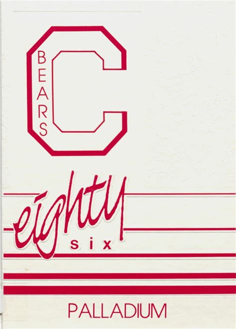 1986 Yearbook From Chittenango High School From Chittenango New York