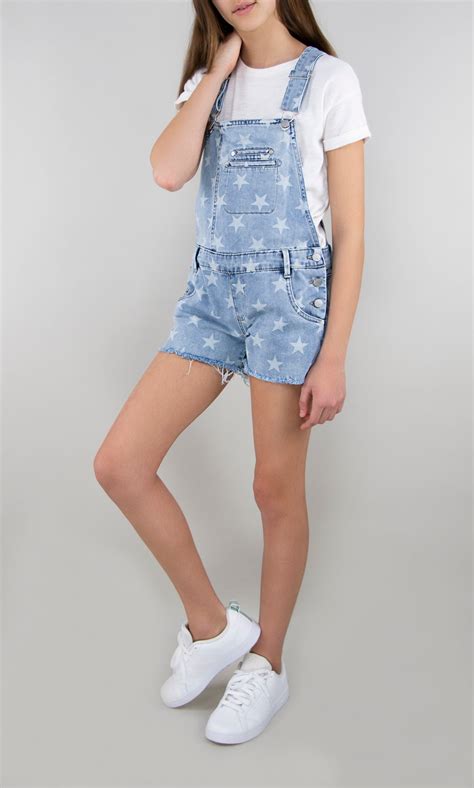 Welt Pocket Tween Romper Branded Envy
