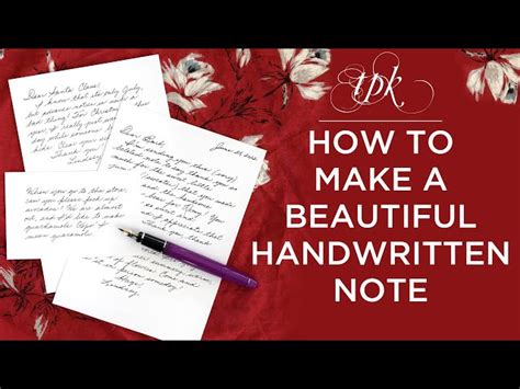 Cute Handwritten Notes