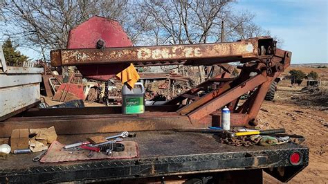 Deweze 265 Bale Loader Repairs And Installation Youtube