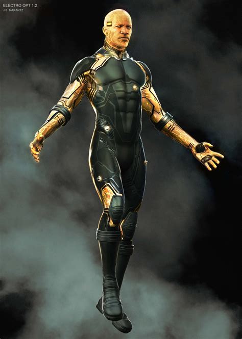 Il Concept Art Di The Amazing Spider Man 2 Electro Unlocking The