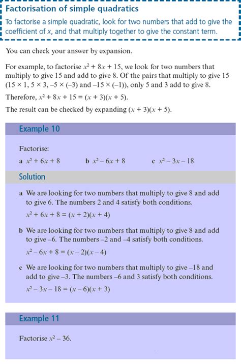 Chapter Quadratic Expression