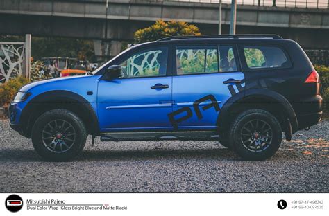 Mitsubishi Pajero Sport Custom Wrap Design Ide Autoworks
