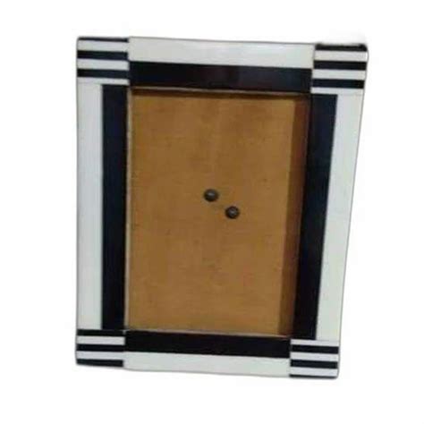 Black And White Epoxy Resin Photo Frame For T Size 5x7inch At Rs