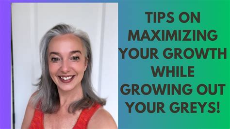 Let Me Tell You How To Get The Most Growth” Out Of Your Grey Hair