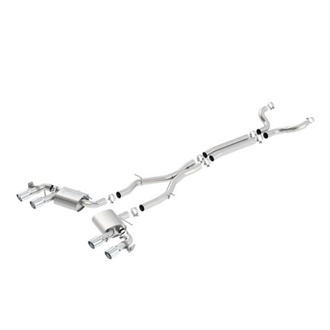 Borla 140726 S Type Cat Back 17 Camaro Zl1 62l Dual Split Rear Exit