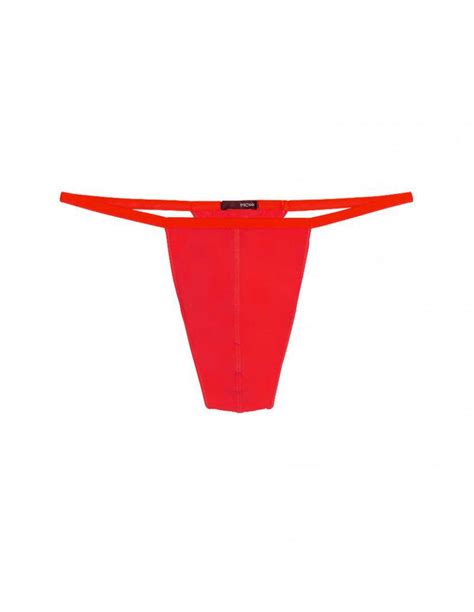 Hom Plume String Rood