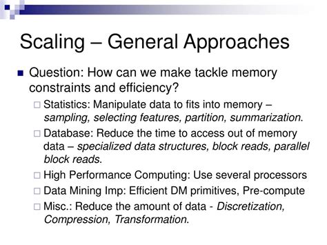 Ppt Data Mining And Scalability Powerpoint Presentation Free