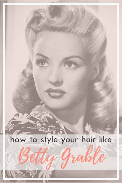 Tutorial Betty Grable Rolls Vintage Hairstyles Tutorial Vintage