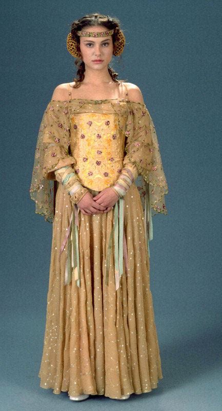 Padme Floral Costume Padme Amidala Costume Padme Cosplay Padme Meadow