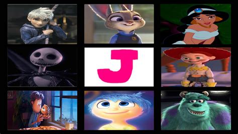 My Favorite Letter J Characters By Proguy2006 On Deviantart