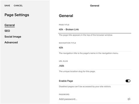 How To Create A Custom 404 Page On Squarespace