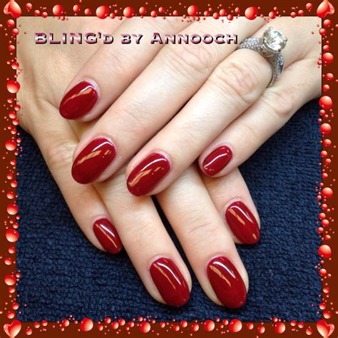 Monika Is Wearing Cnd Shellac Decadence