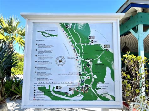 Half Moon Cay Map Private Island And Bahamas Escape Holland America 4
