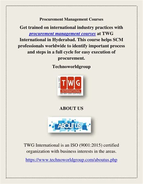 Ppt Procurement Management Courses Powerpoint Presentation Free Download Id 12869751