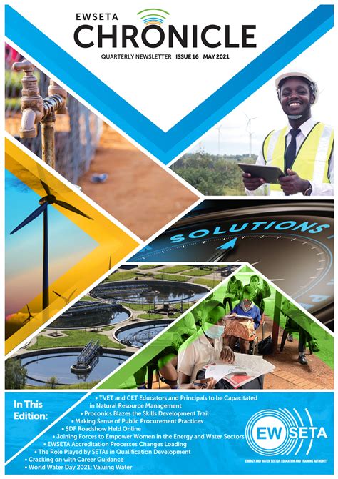 Ewseta Chronicle Issue 16 Energy And Water Seta
