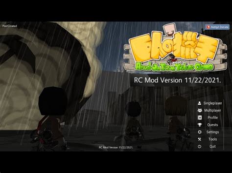Attack On Titan Tribute Game Rc Mod Skins