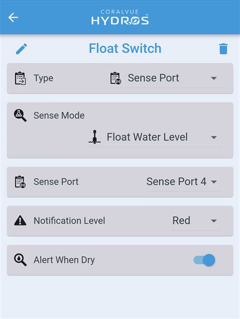 Hydros Hydros Float Switch Sensor Hydros