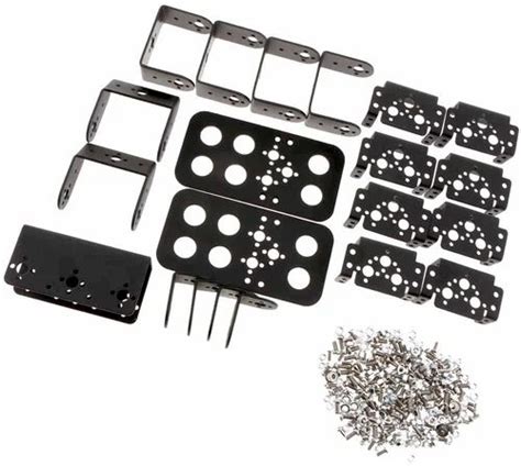 Diy 8dof Biped Robot Full Metal Diy Humanoid Robot Kit Without Servo