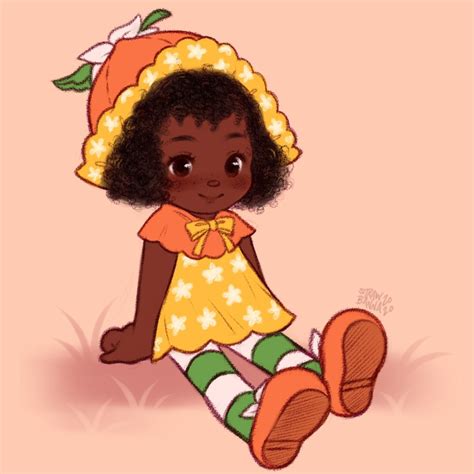 Orange Blossom Strawberry Shortcake And 1 More Drawn By Strawbanna
