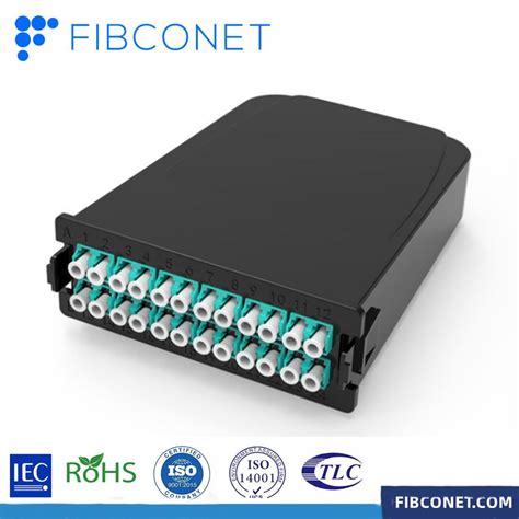 Fiber Optic Mpo 1u 12~144 Cores Cassette Module Fibconet Communicate