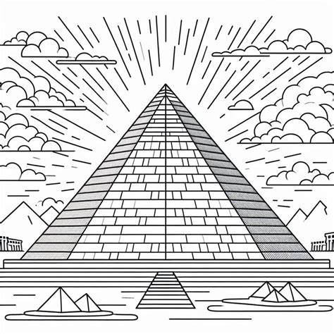 פירמידה לצביעה אונליין דפי צביעה אונליין יויו