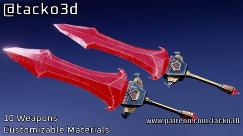 Dark Fantasy Weapons Pack