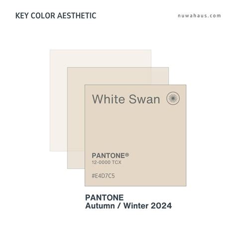 White Swan Pantone 12 0000 Tcx E4d7c5 Swan Color Palette Natural