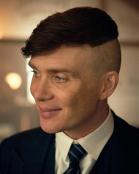 Cillian Murphy Peaky Blinders Hair Tommy Shelby Hair Peaky Blinder Haircut